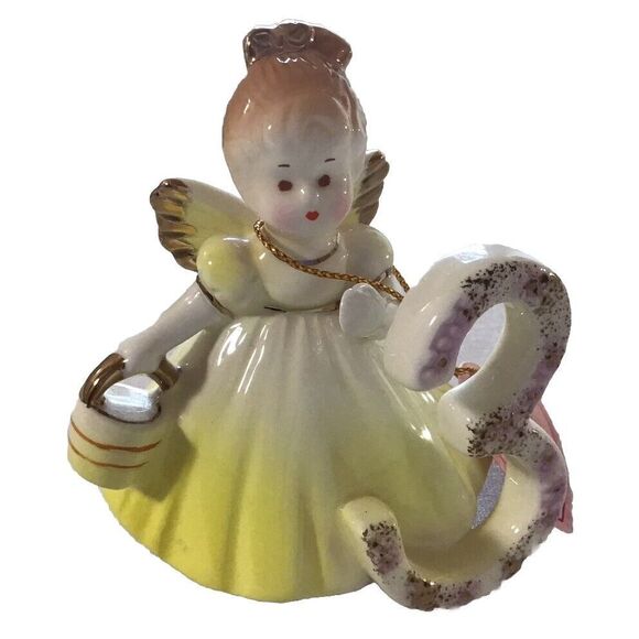Toys | Joseph Originals Birthday Girl Figurine Birthday 3 Yellow | Poshmark
